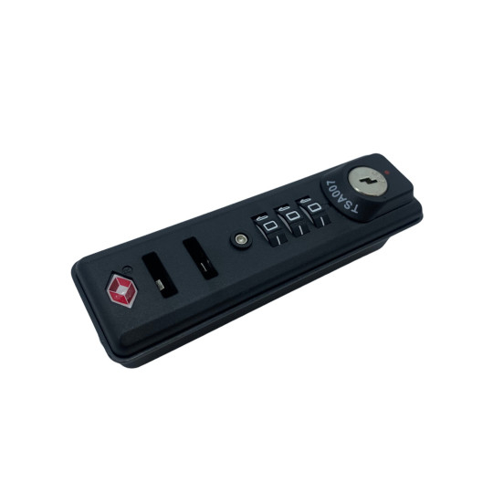 Recessed lock TSA JY-A002 for softside and hardside luggages