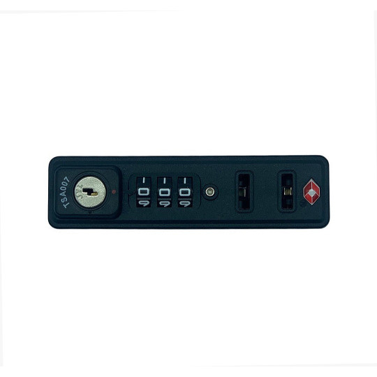 Recessed lock TSA JY-A003 for softside and hardside luggages