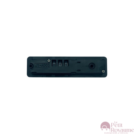 Recessed lock TSA JY-A003 for softside and hardside luggages