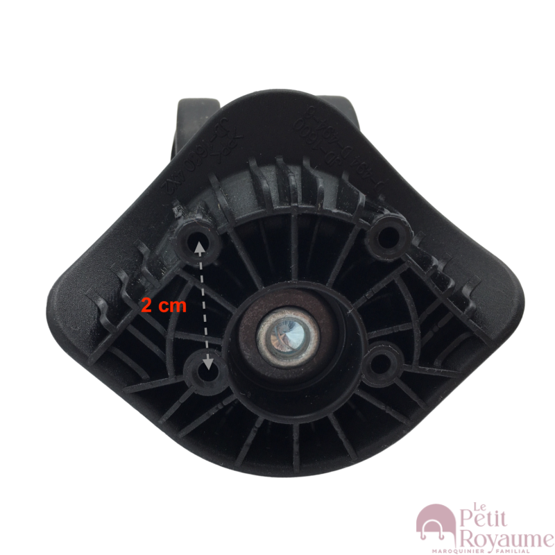 Double replacement wheels D-494 for 4-wheeled hardside luggages ...