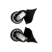 Single replacement wheels OU1218.215 for 4-wheeled hardside luggages ...