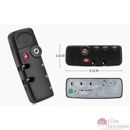 TSA JYB106 Lock to fix on softside or hardside luggages, suitable for ...