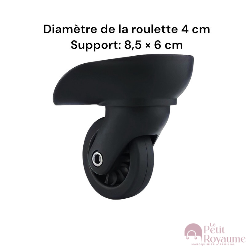 Roulettes simples A-35 pour valises rigides à 4 roues compatibles ...