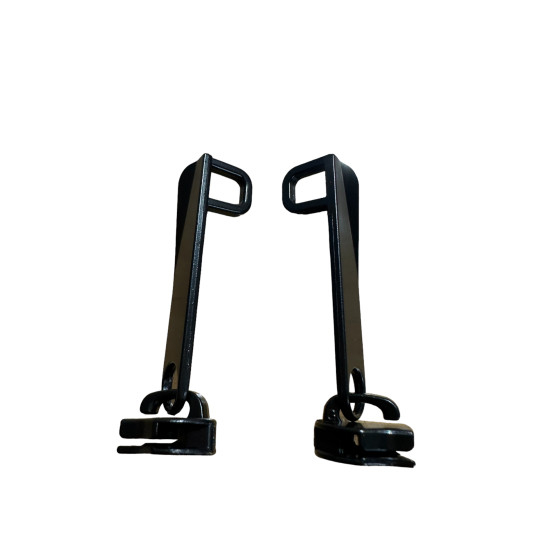 Set of 2 Zipper pulls TAC-D for hardshell or softshell suitcases ...