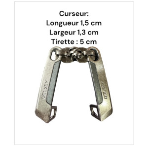 Set of 2 Zipper pulls Delsey02 for hardshell or softshell suitcases ...